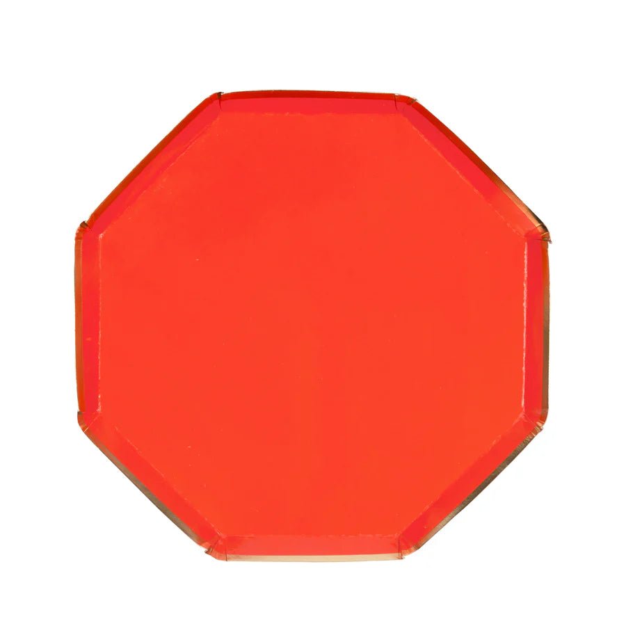 Red Side Plates Set of 8 – Boxfetti.ae