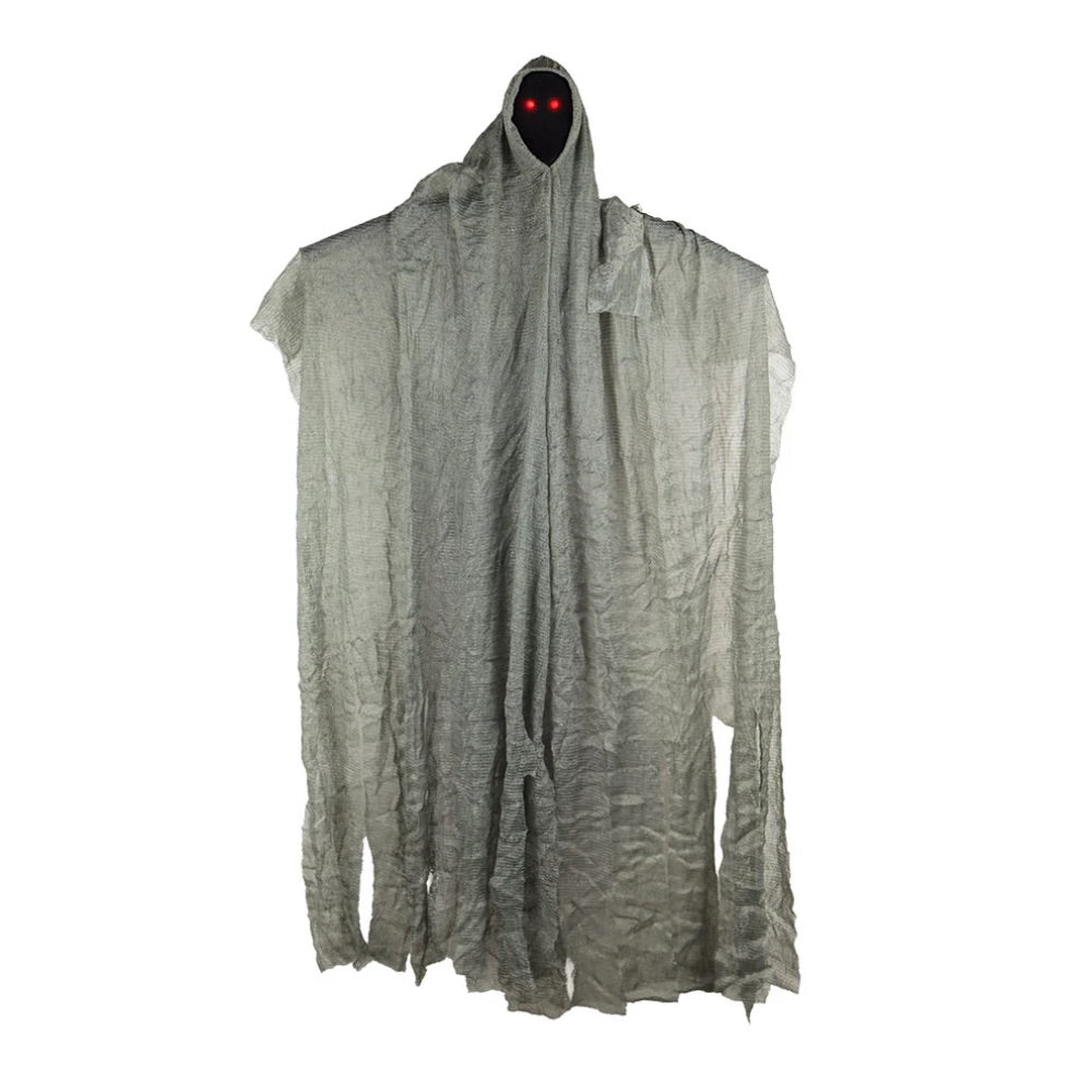 Spooky Hanging Faceless Ghost with Light-Up Eyes 75cm – Boxfetti.ae
