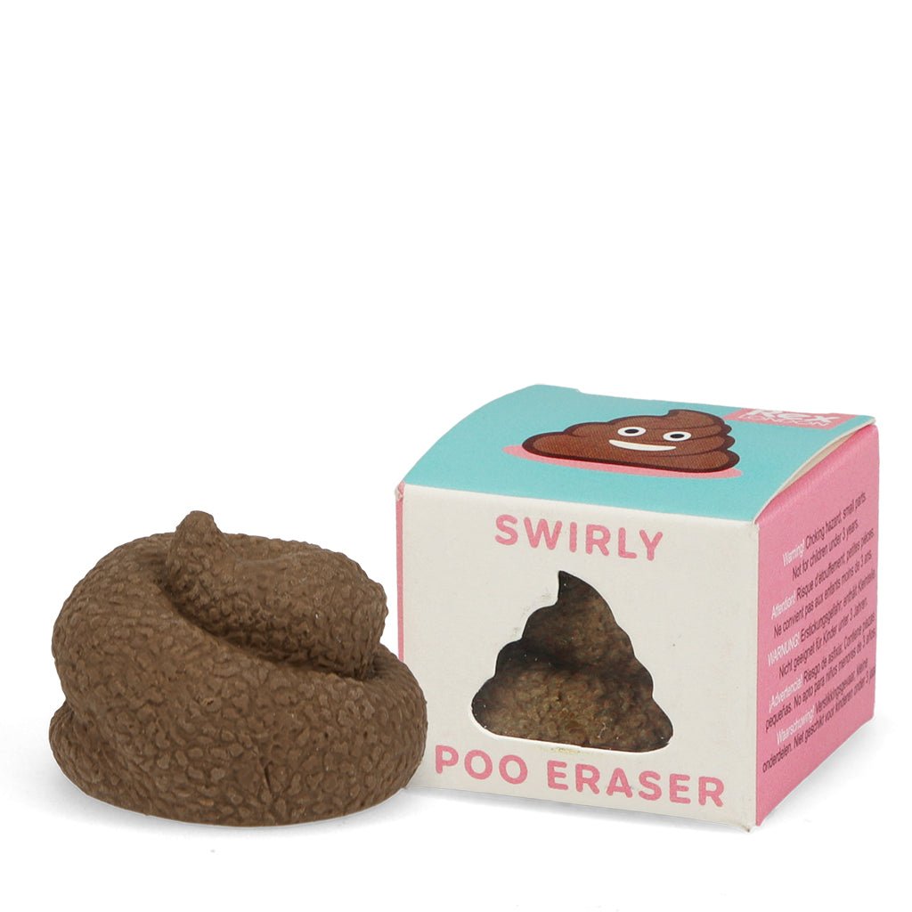 Swirly Poo Eraser – Boxfetti.ae