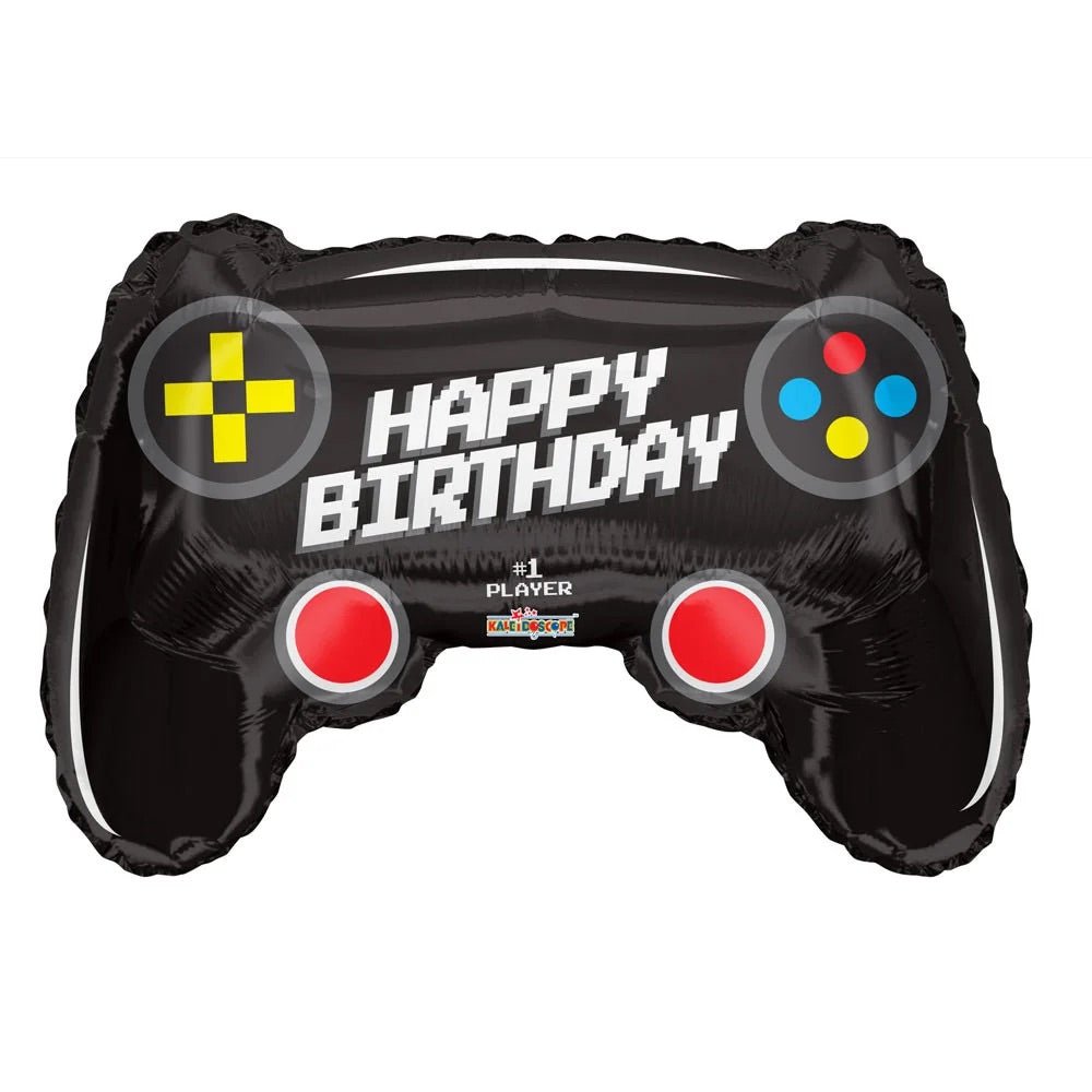 28" Game Controller Birthday Foil Balloon – Boxfetti.ae
