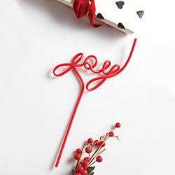Word Straw "Joy" – Boxfetti.ae
