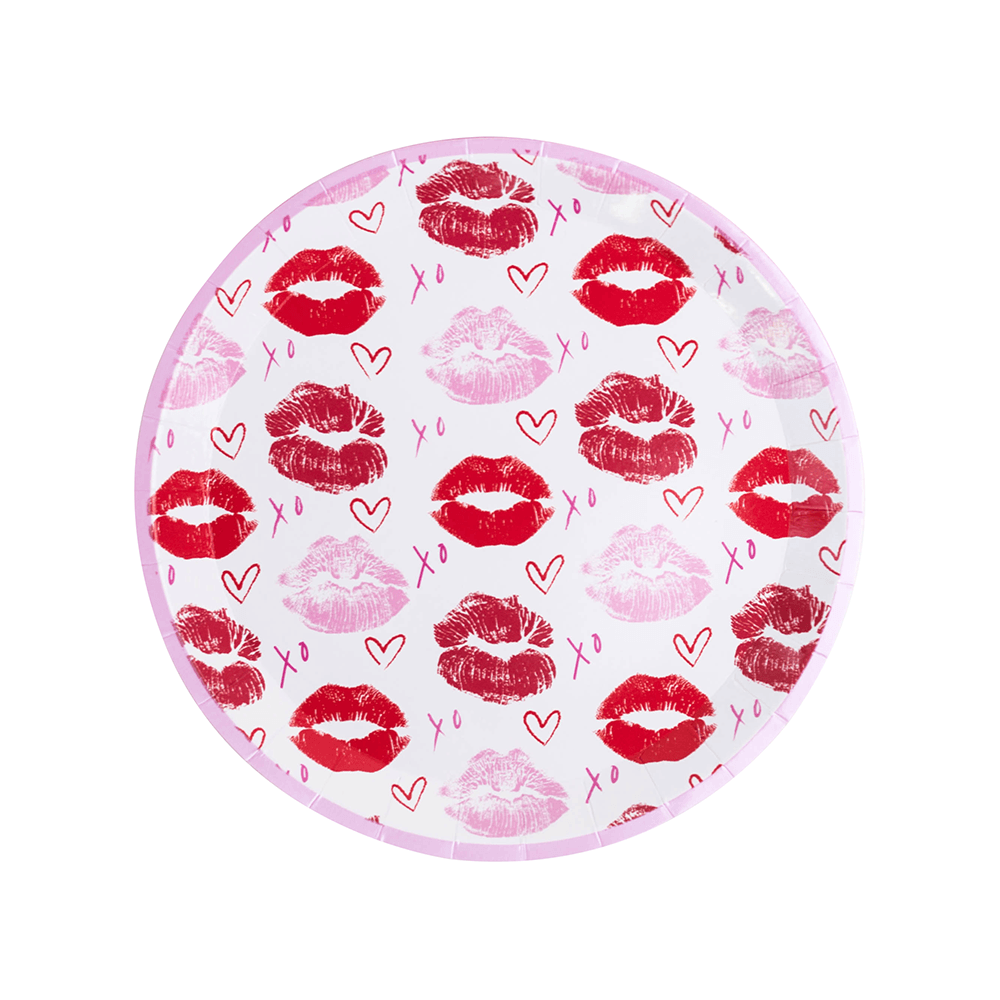 Kiss Print Plates Set of 8 – Boxfetti.ae
