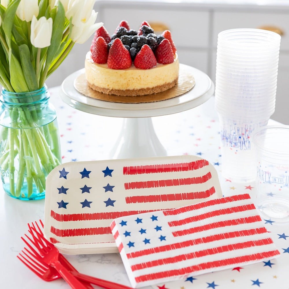 American Flag Napkins Set of 24 – Boxfetti.ae