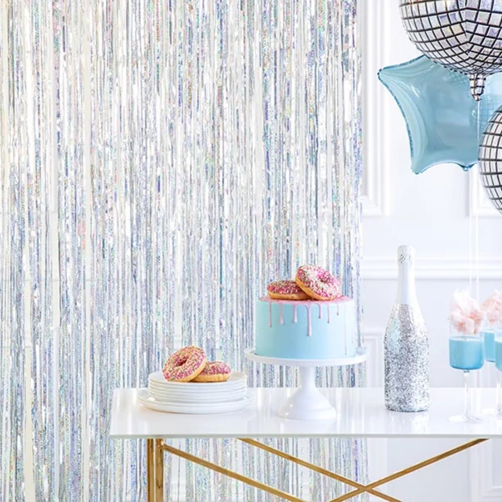 Party Curtain Holographic – Boxfetti.ae