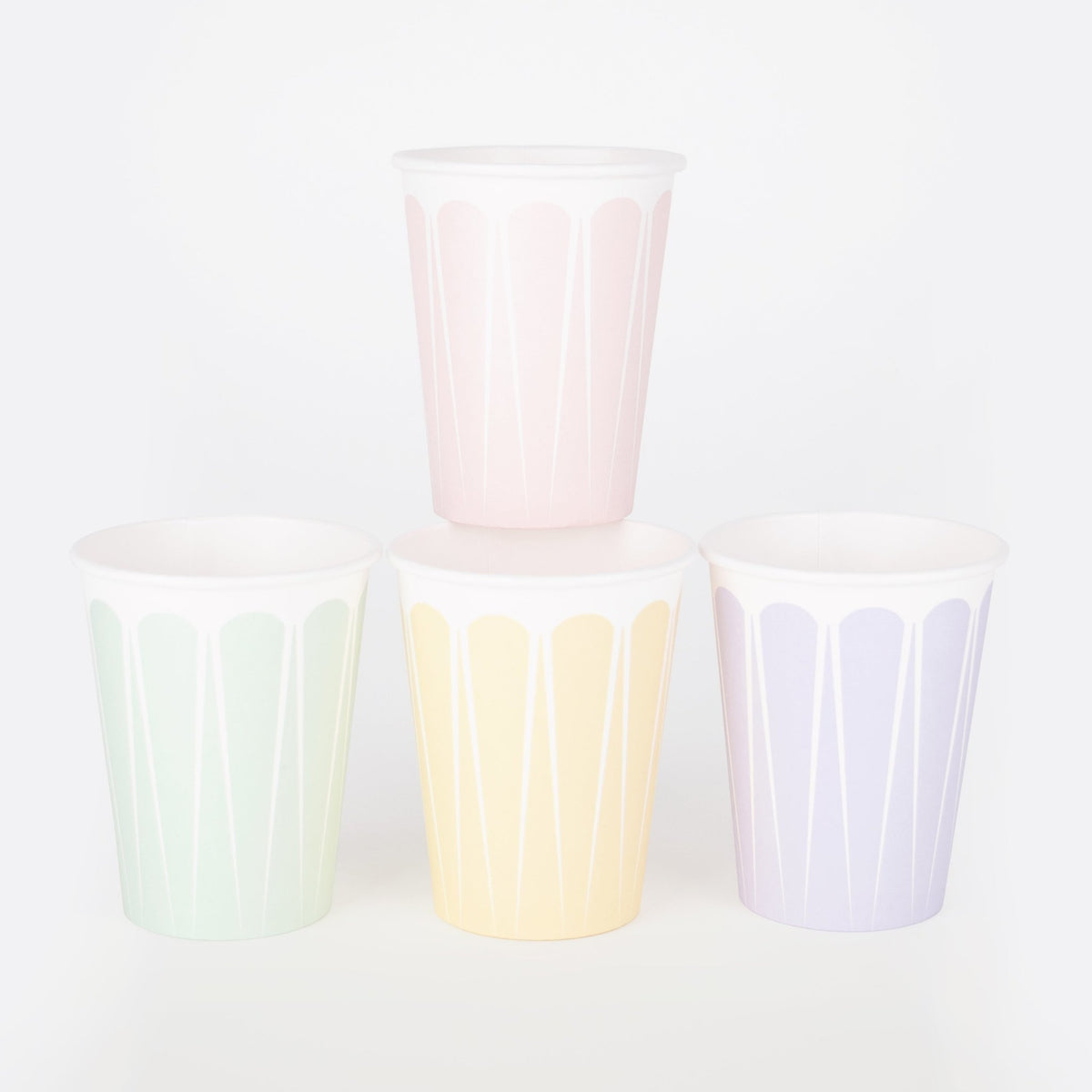 Pastel Mix Cups Set of 8 – Boxfetti.ae